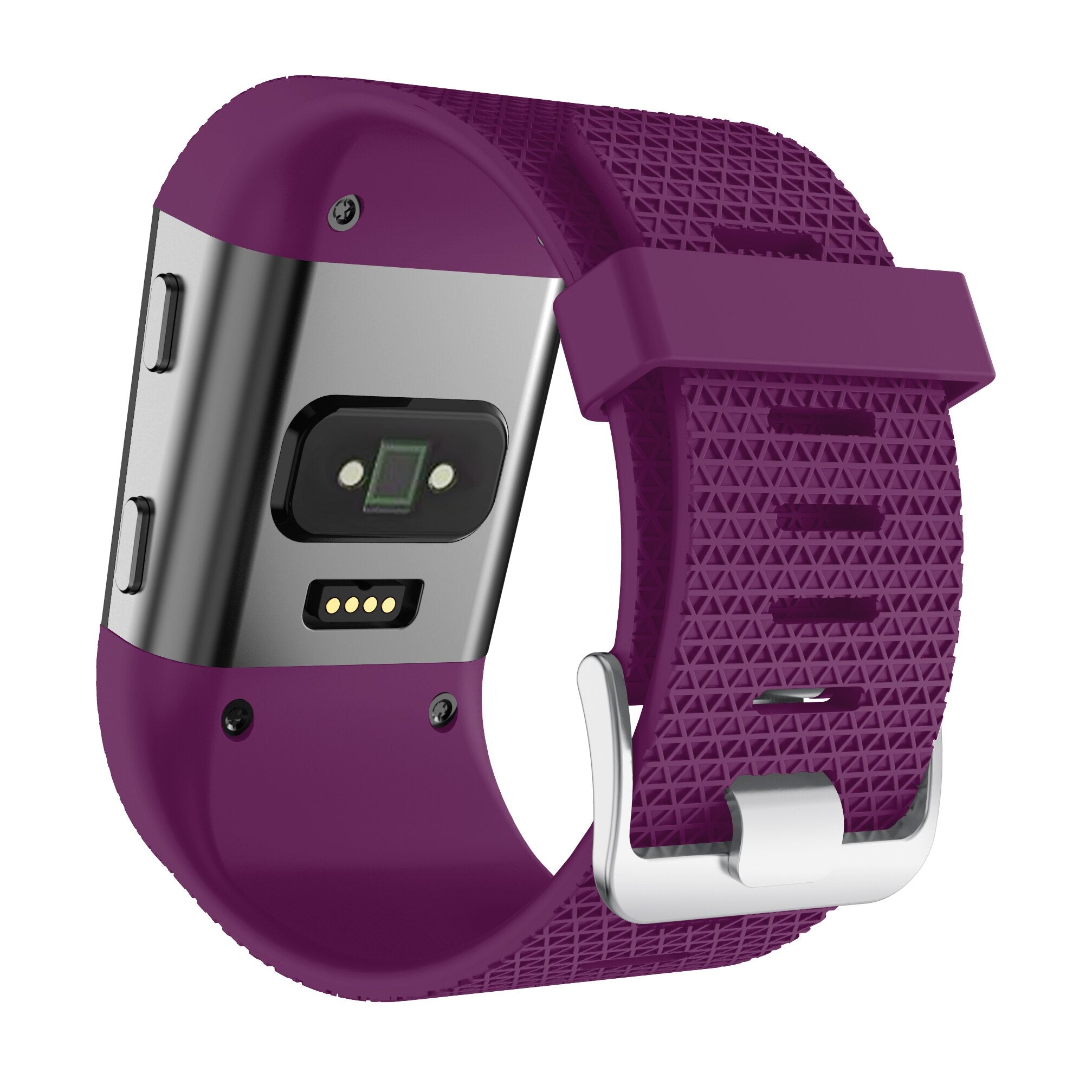 For Fitbit Surge | Grained Silicone Strap | Deep Purple – FitStraps™