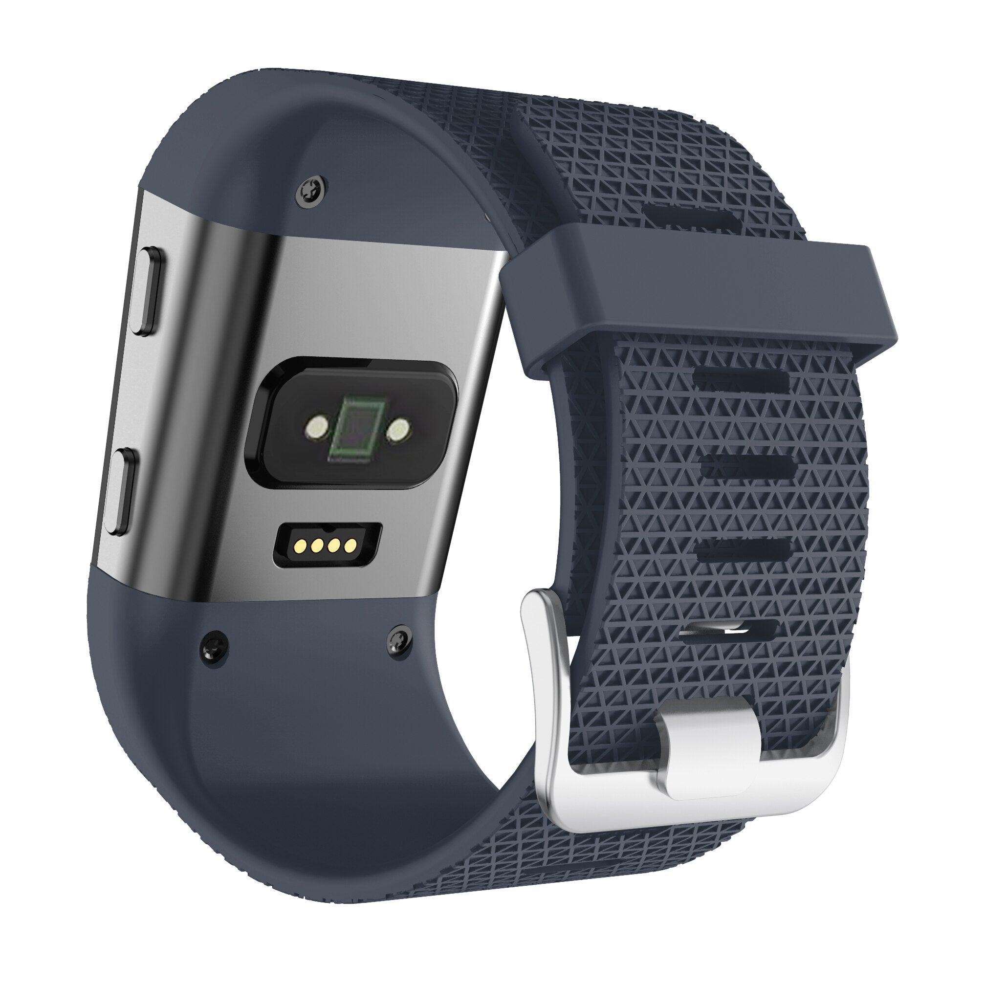 For Fitbit Surge | Grained Silicone Strap | Rock Blue – FitStraps™