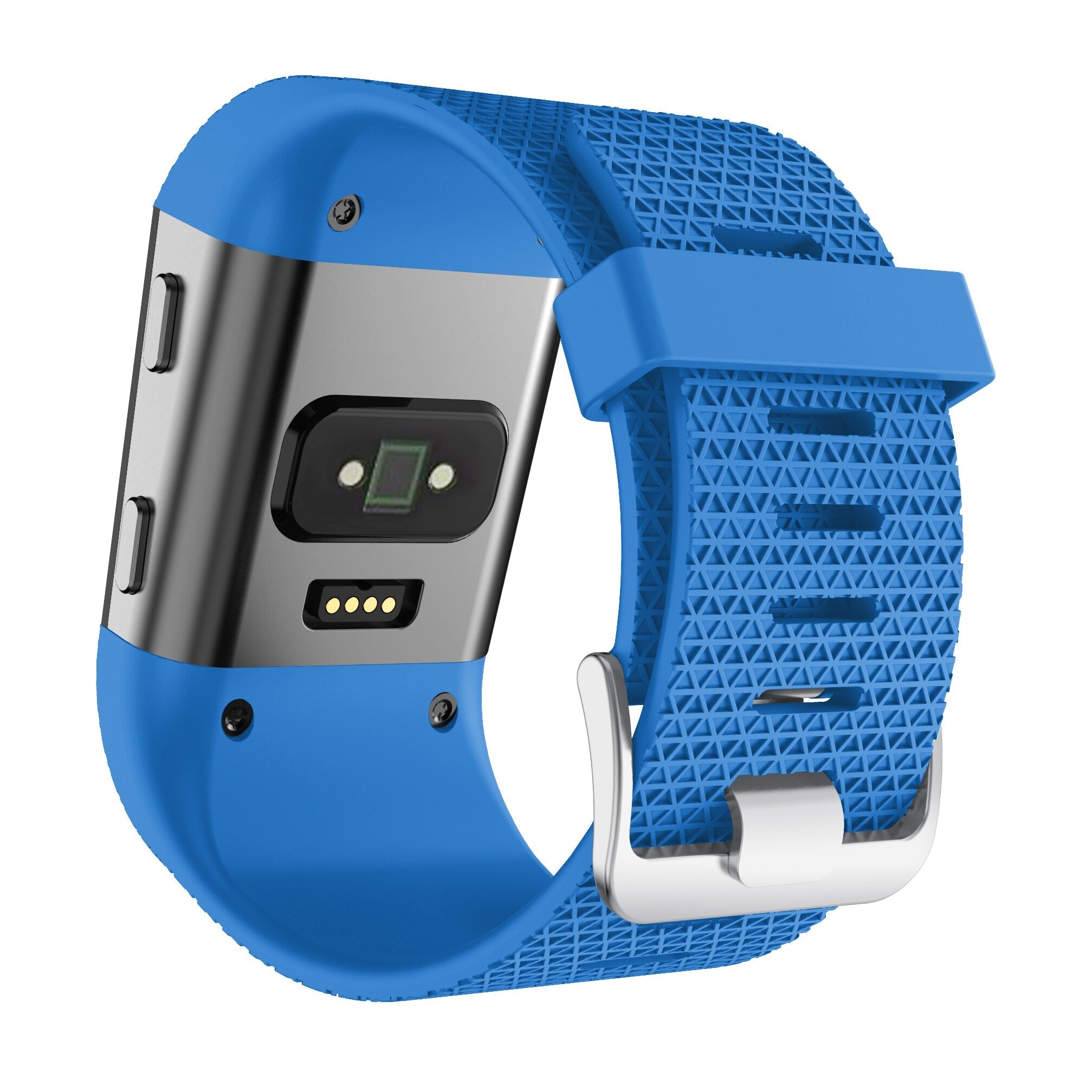 For Fitbit Surge | Grained Silicone Strap | Sky Blue – FitStraps™