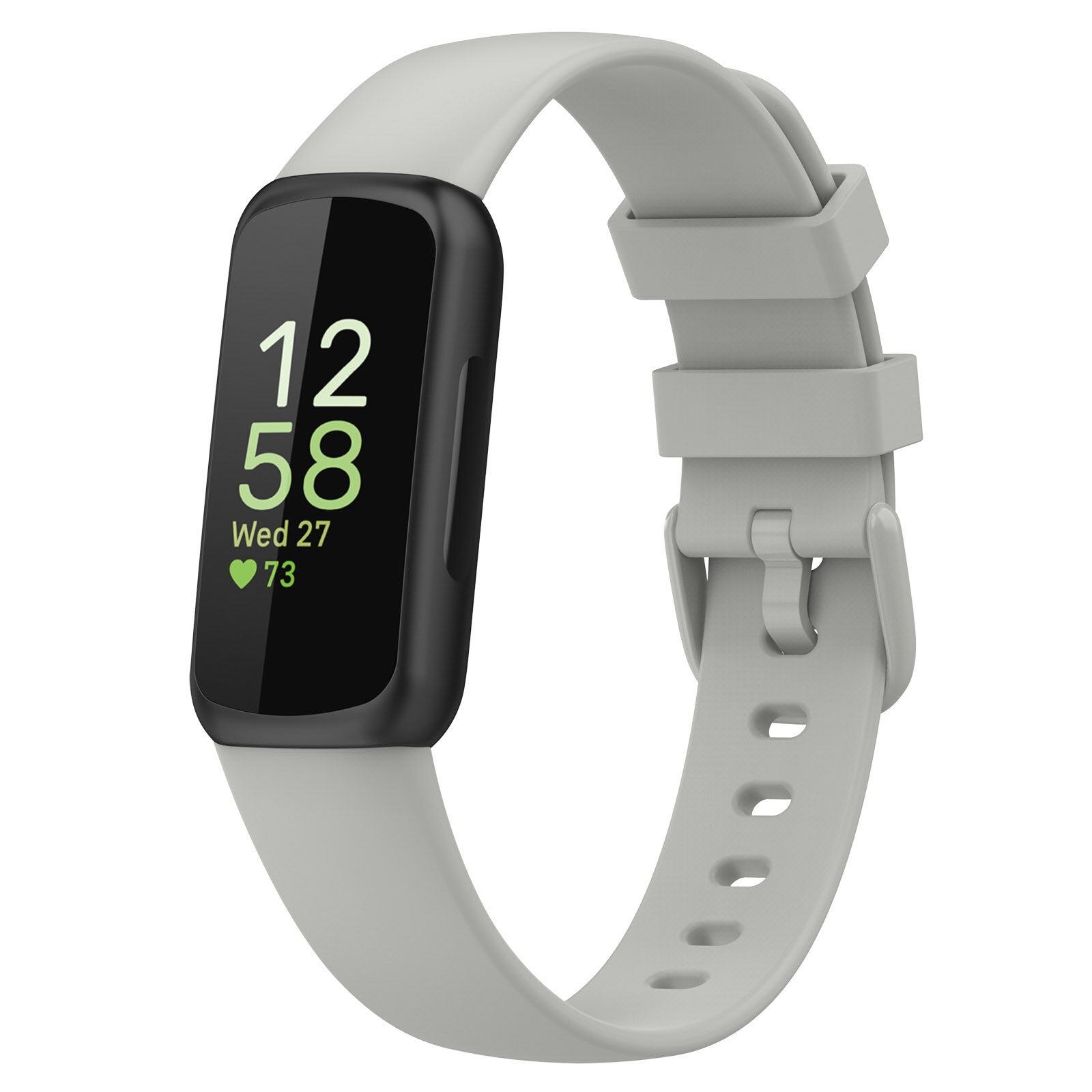 Rock Grey Silicone Strap | Fitbit Inspire 3 Strap – FitStraps™