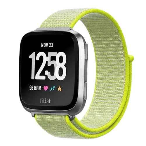 Fitbit Sense 2 Strap | Fitbit Versa 4 Strap | Flash Light Nylon Loop F ...