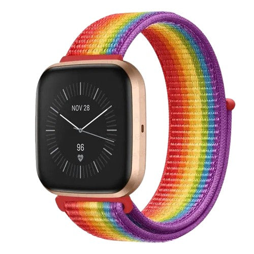 Fitbit Sense 2 Strap | Fitbit Versa 4 Strap | Pride Nylon Loop Fitbit ...